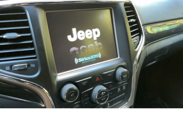 Jeep Grand Cherokee Backup Camera Stuck On